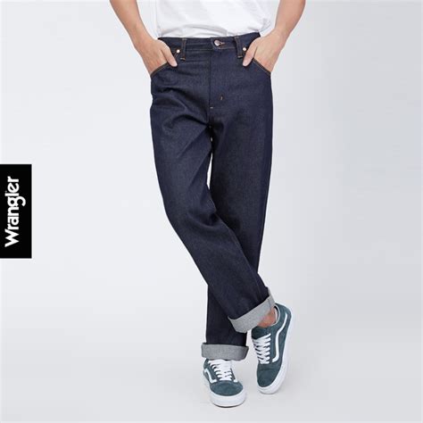 Wrangler กางเกงยีนส์เอวกลางทรงขากระบอก Mwz รุ่น Wr Wrmwz213 แรงเลอร์
