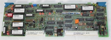 Tektronix 1750a Set Of 4 Boards Working Ebay
