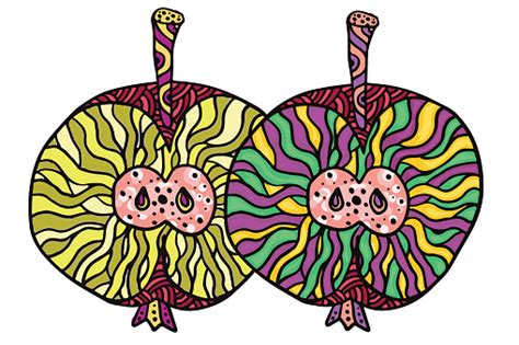 애플입니다 팝 아트 현대 벡터 일러스트 디자인에 대 한입니다 과일에 대한 스톡 벡터 아트 및 기타 이미지 과일 그리기 낙서 드로잉 Istock
