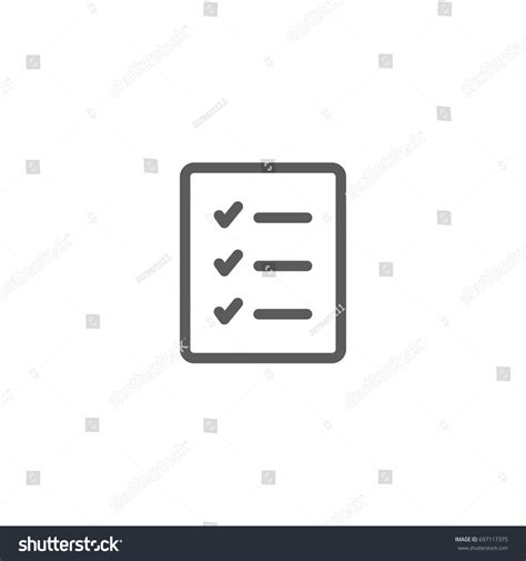 Task List Icon Stock Illustrations Images Vectors Shutterstock