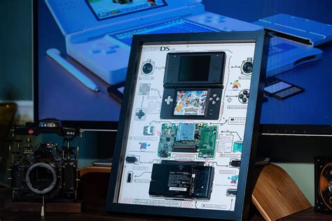 Disassembled Frame Art Of DS Lite FunBoxDesign