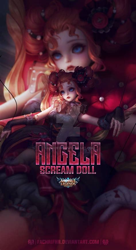 Angela Scream Doll Angela Venom Skin Angela Mlbb Angela Mobile Legends
