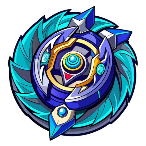 Beyblade Turbo Vector Illustration Premium Ai Generated Vector
