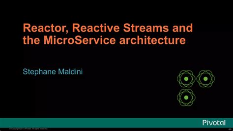 Reactor Reactive Streams And Microservices Ppt