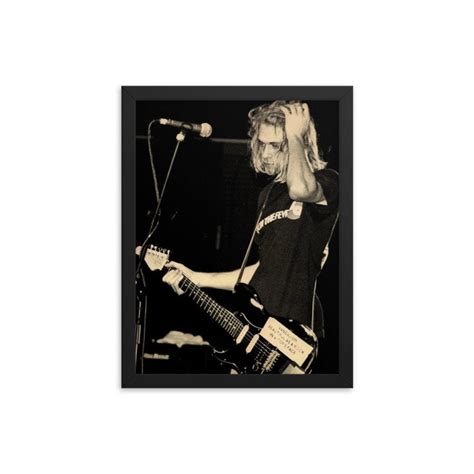 Kurt Cobain Aesthetic Poster Kurt Cobain Nirvana Nirvana Poster