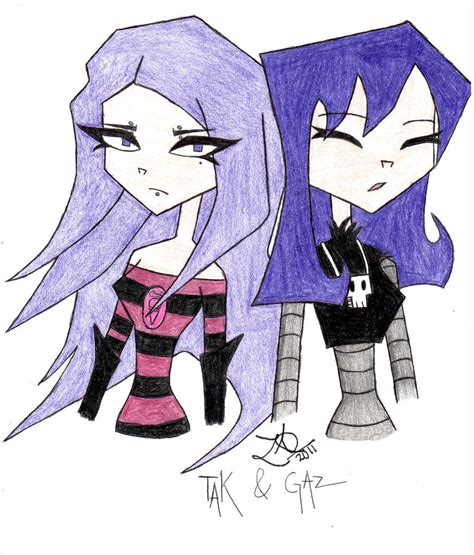 Teen Gaz And Tak By Digiorchid On Deviantart