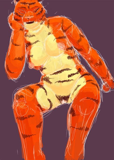 Rule 34 2009 Anthro Breasts Closed Eyes Colored Felid Female Fur