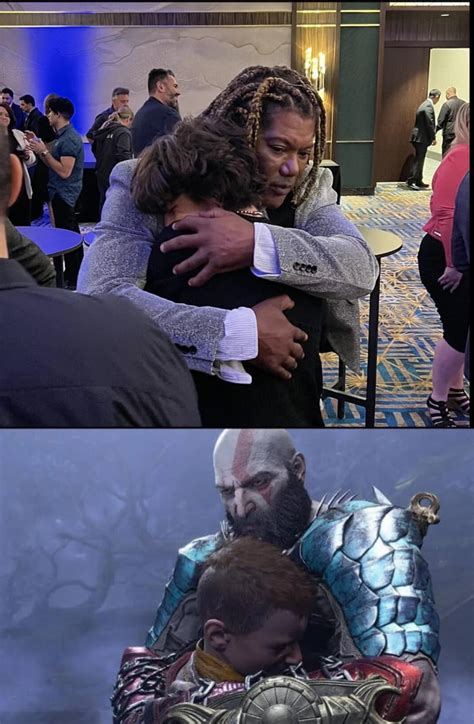 Christopher Judge And Sunny Suljic At The Dice Awards 9gag