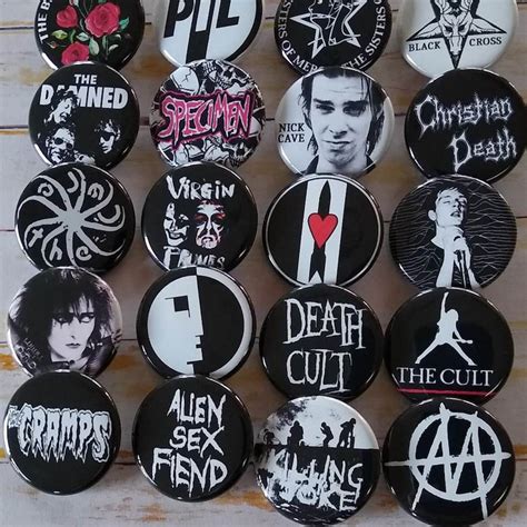 Goth Pins Etsy