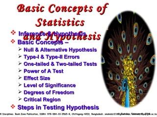 Basic Concepts Of Statistics PPT