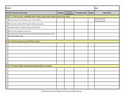 Goal Setting Spreadsheet Template Download Spreadsheet Downloa Goal Setting Spreadsheet Template
