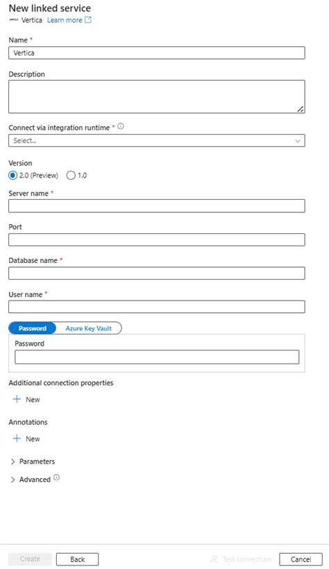 Copy Data From Vertica Azure Data Factory And Azure Synapse Microsoft