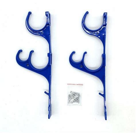 2 Pièces Support En Plastique Pour Cintres De Poteau De Piscine