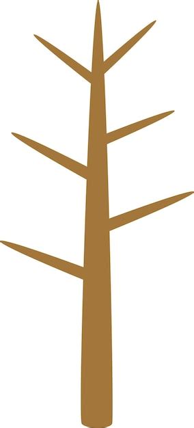 Premium Vector Tree Trunk Icon