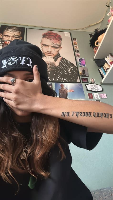 Wanted To Show My First Tat I Got In Honor Of Peep Rlilpeep