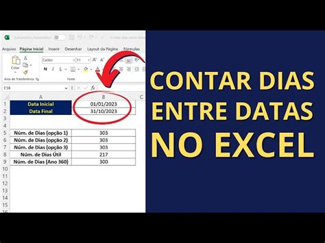 Como Calcular Datas Excel