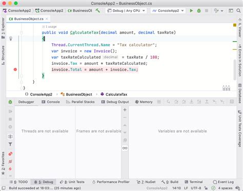 Smart Step Into Enabled By Default And More Debugger Updates In Rider The NET Tools Blog