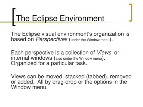 development with eclipse ppt download