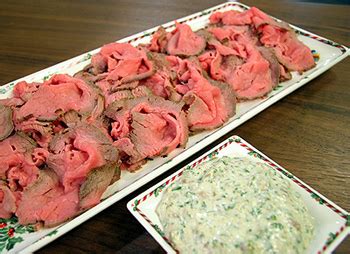 Rosa Gebratenes Roastbeef Mit Sauce Remoulade Frisch Gekocht