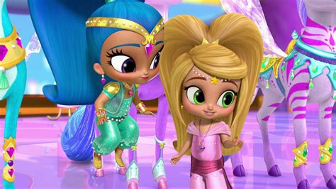 Regarder Lépisode 3 Saison 4 De Shimmer Et Shine Le Passage De L