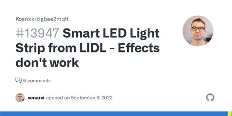 Smart Led Light Strip From Lidl Effects Dont Work · Issue 13947