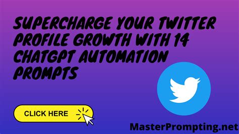 Supercharge Your Twitter Profile Growth with 14 ChatGPT Automation ...