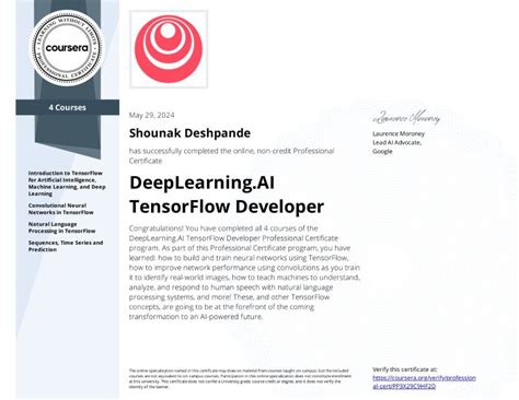 Shounak Deshpande On Linkedin Tensorflow Aiml Learning Deeplearning Machinelearning Nlp