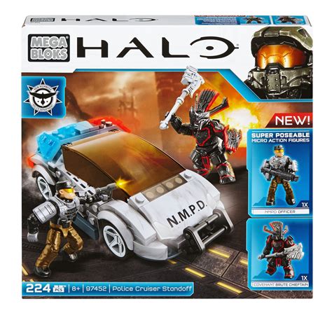 Mega Bloks Halo Police Cruiser Standoff Ebay