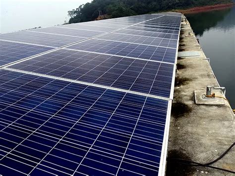 Kerala Indias Largest Floating Solar Power Plant Opens In Kerala
