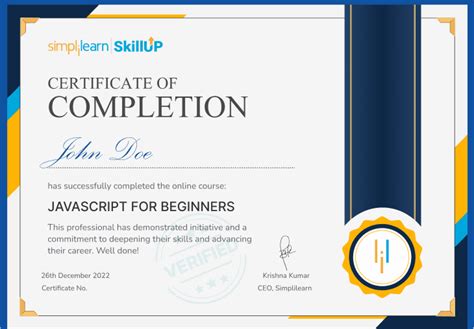 Free Javascript Course Online With Certificate 2026