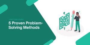 Proven Problem Solving Methods You Need To Know