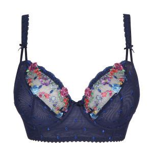 PrimaDonna Sedaine Plunge Bra Longline In Water Blue C To G Cup