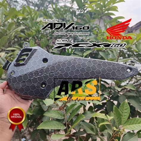 Cvt Duck L Pcx 160 Adv 160 Original Carbon Wtp Hexagonal Motif Cover Shopee Philippines