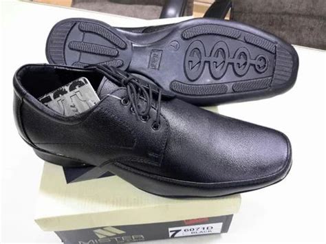 Black Mens Lace Up Leather Formal Shoes At Rs 325pair In Agra Id
