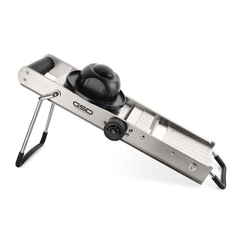 Gsd 30060 Profi Mandoline Aus Edelstahl Für Verschiedene Schnittarten