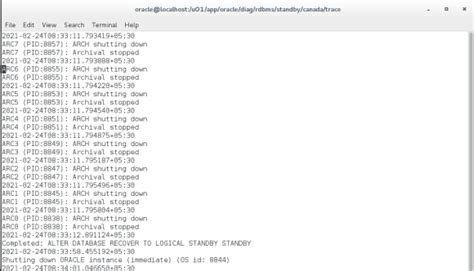 convert physical standby to logical standby database oracleagent blog