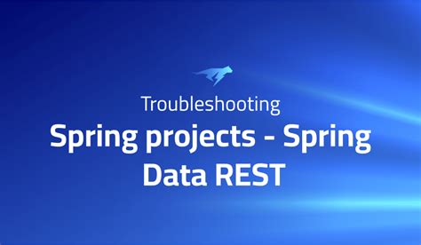 Troubleshooting Common Issues In Spring Projects Spring Data Rest Lightrun