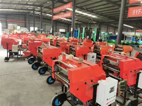 Factory Supply Automatic Corn Silage Packing Mini Round Hay Baler