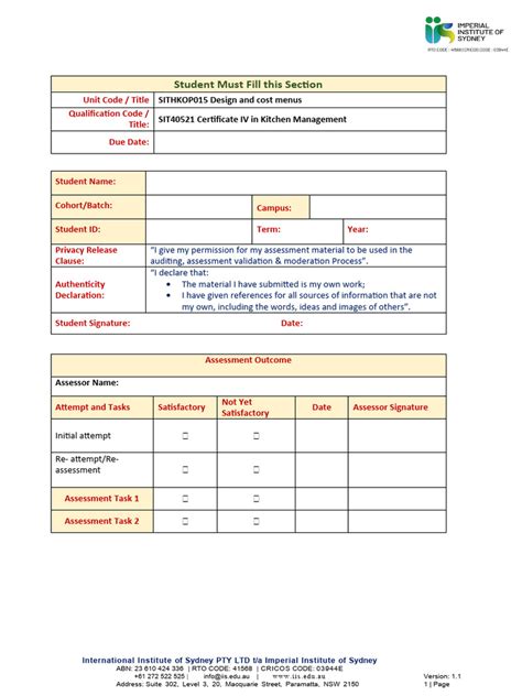 Sithkop015 Project Portfolio Pdf Menu Restaurants