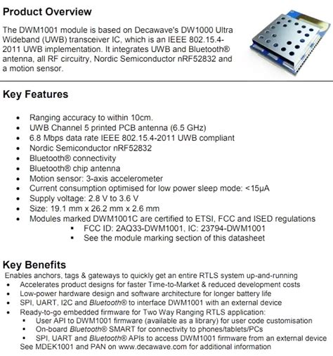 Dwm1001c Module Dwm1001 Dev V4 0 Uwb Development Board Buy Dwm1001c