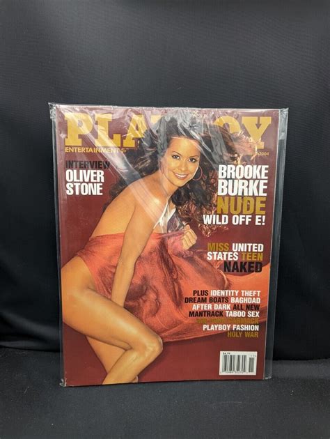 Playboy November 2004 Brooke Burke Cara Zavaleta Kari Ann Peniche Ebay