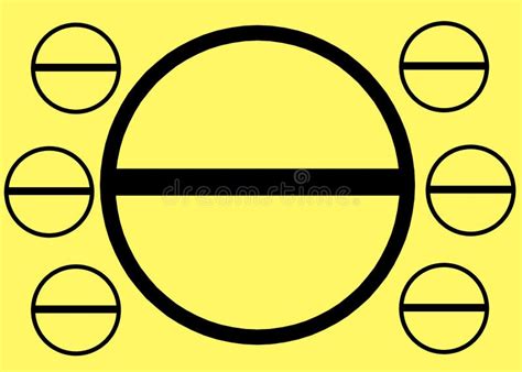 Several Agender Sexual Orientation Signs Symbols Light Yellow Backdrop