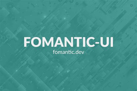 Fomantic UI 2 8 6 Released BlueSky Digital Labs Custom Software