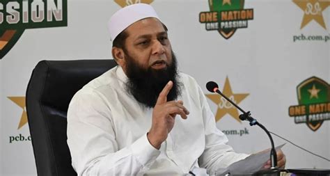 Inzamam Ul Haq Resign As Chief Selector Of Pcb Cricket Images And Photos