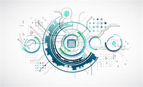 ภูมิหลังที่เป็นนามธรรมในหัวข้อเทคโนโลยีและวิทยาศาสตร์ แนวคิดของ Cpu ภาพประกอบสต็อก ดาวน์โหลด