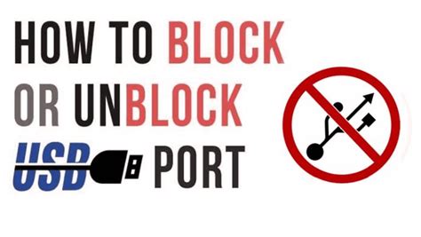 How To Enable Or Disable Usb Ports In Windows