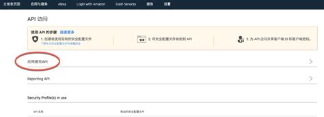 Api身份验证 应用提交api