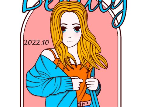 潮流插画 人物半身插画 白较瘦 站酷zcool