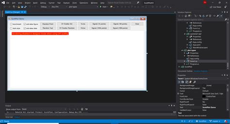 ScottPlot Crashes Application If Windows OS Scaling Changed To 125