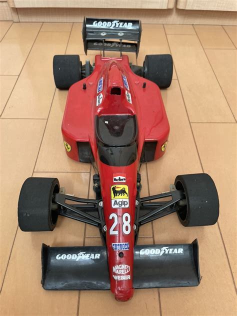 Yahooオークション タミヤ 田宮 ラジコンf1 フェラーリ アンプ付き
